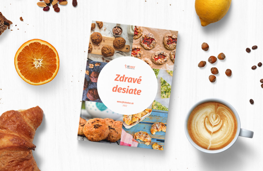 Stiahni si svoj DARČEK: E-book Zdravé desiate na sladko a slano len pre PREMIUM členov | Fitshaker